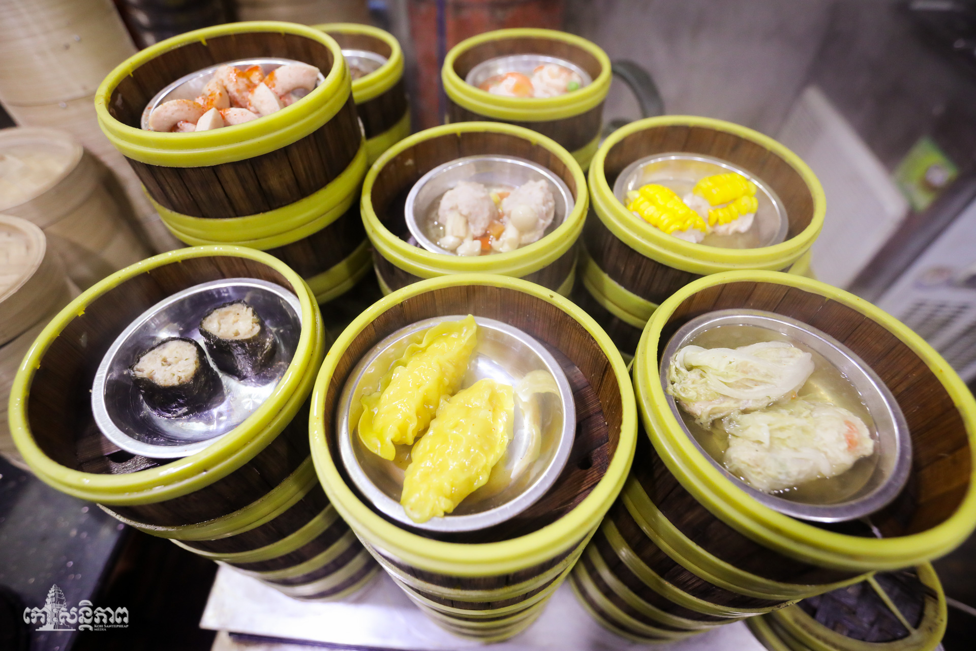ហាង Dim Sum Steam Food - KohSantepheap.TV