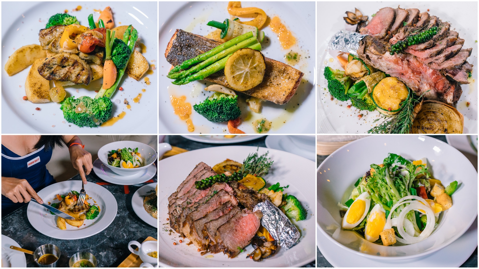 ស្រស់ស្រាយ សប្បាយអារម្មណ៍ អង្គុយញ៉ាំអាហារបែបអ៊ឺរ៉ុប ...